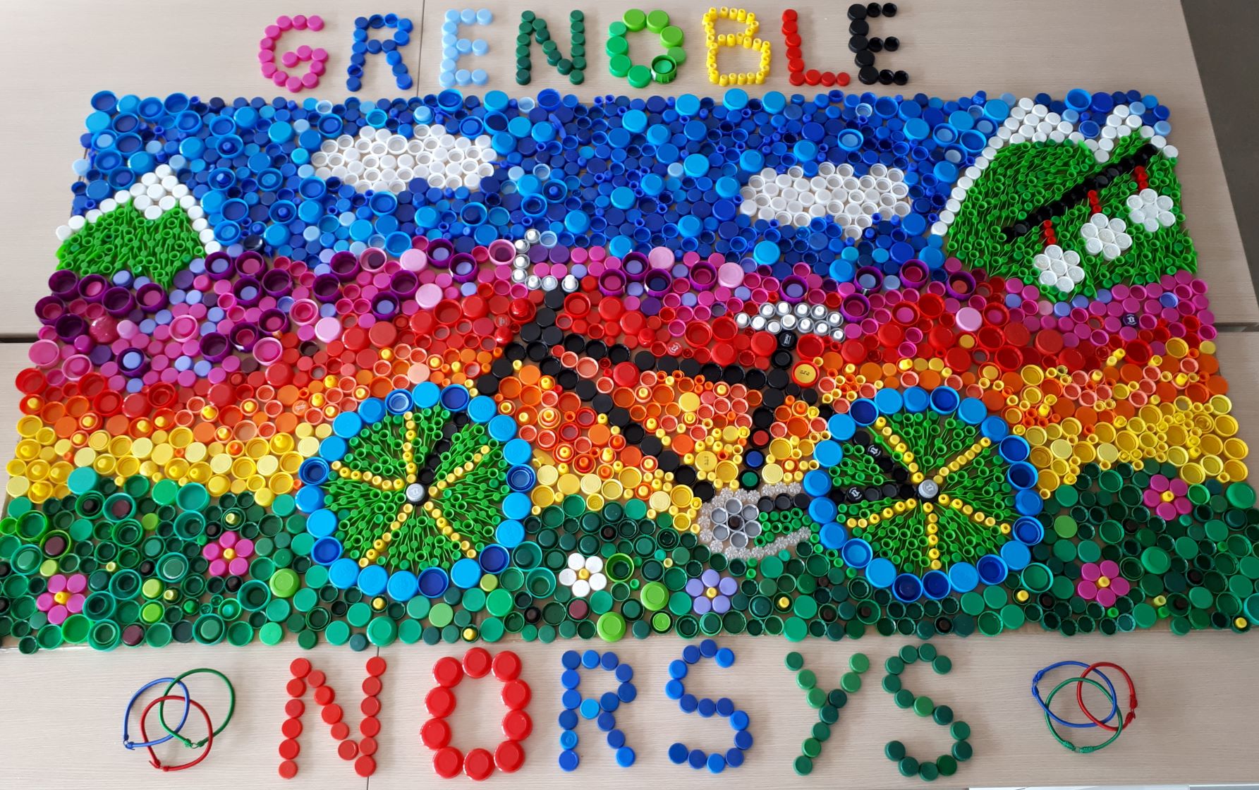 Fresque Bouchons dans actualité - Fondation Norsys